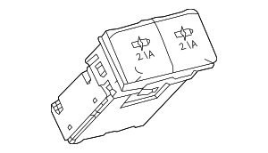 2023-2024 Toyota 4Runner USB Port 85532-60020 | Olathe Toyota