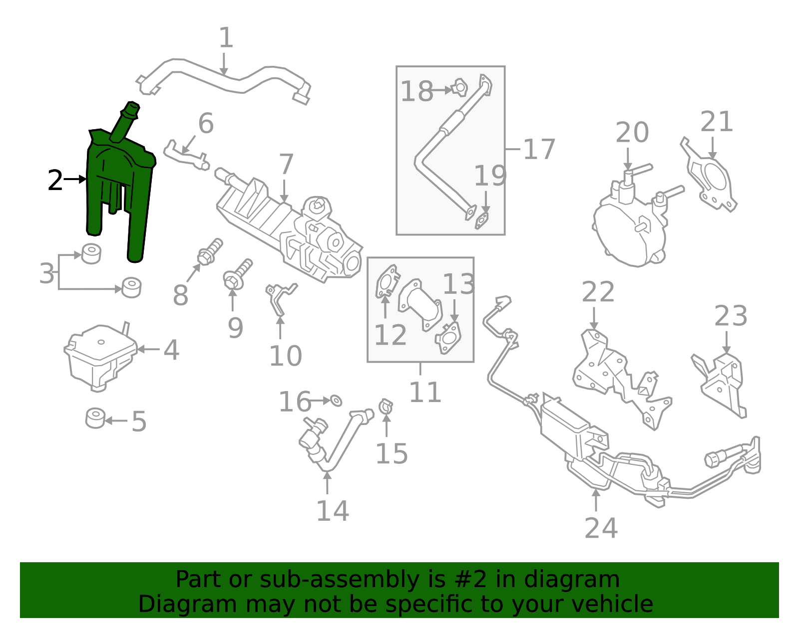 JL3Z-6A785-A - Oil/Air Separator 2018-2021 Ford F-150 | Ford Parts Direct