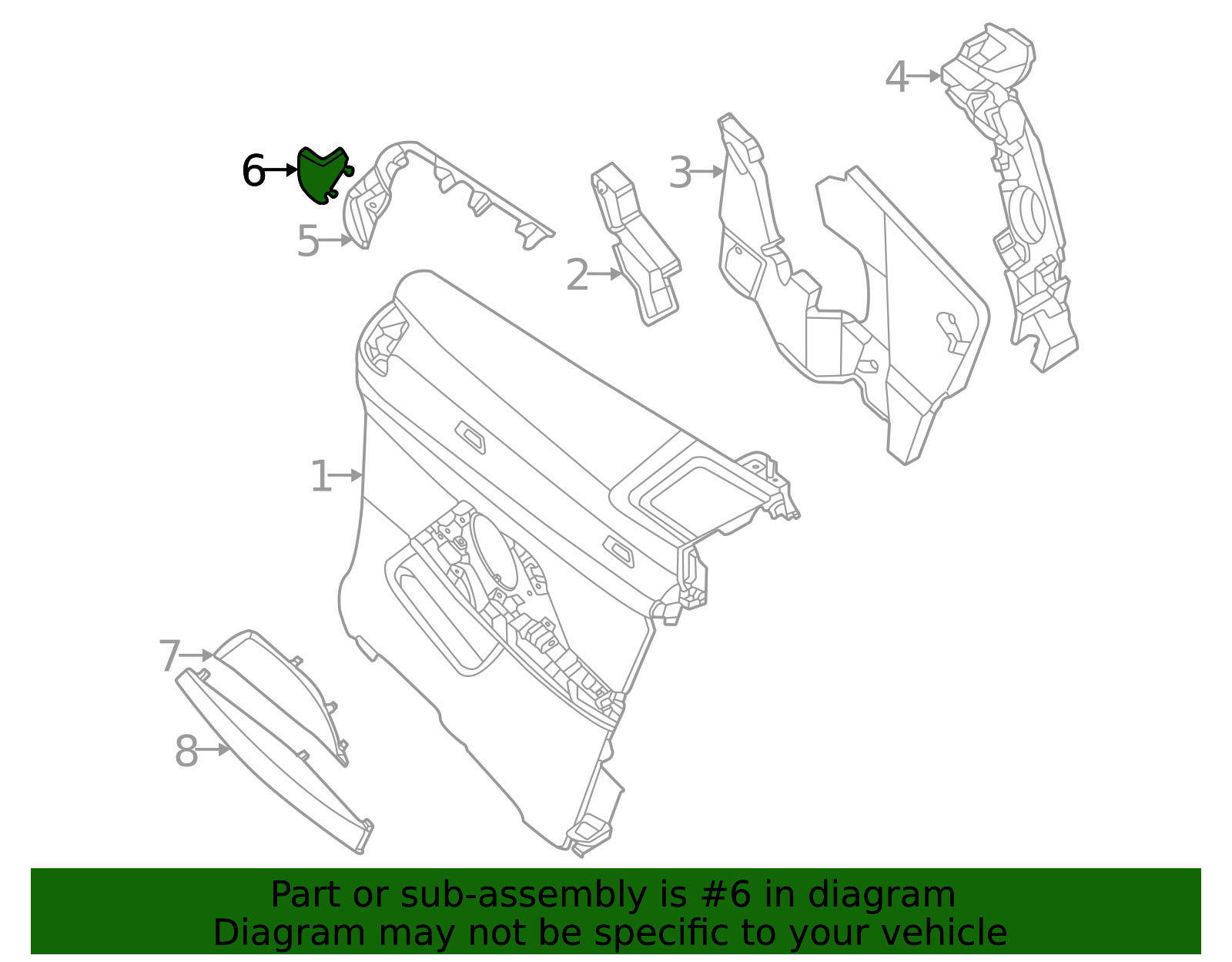 51-43-5-A11-B08 - 2021-2024 BMW - Support Cap | BMWPartsHub