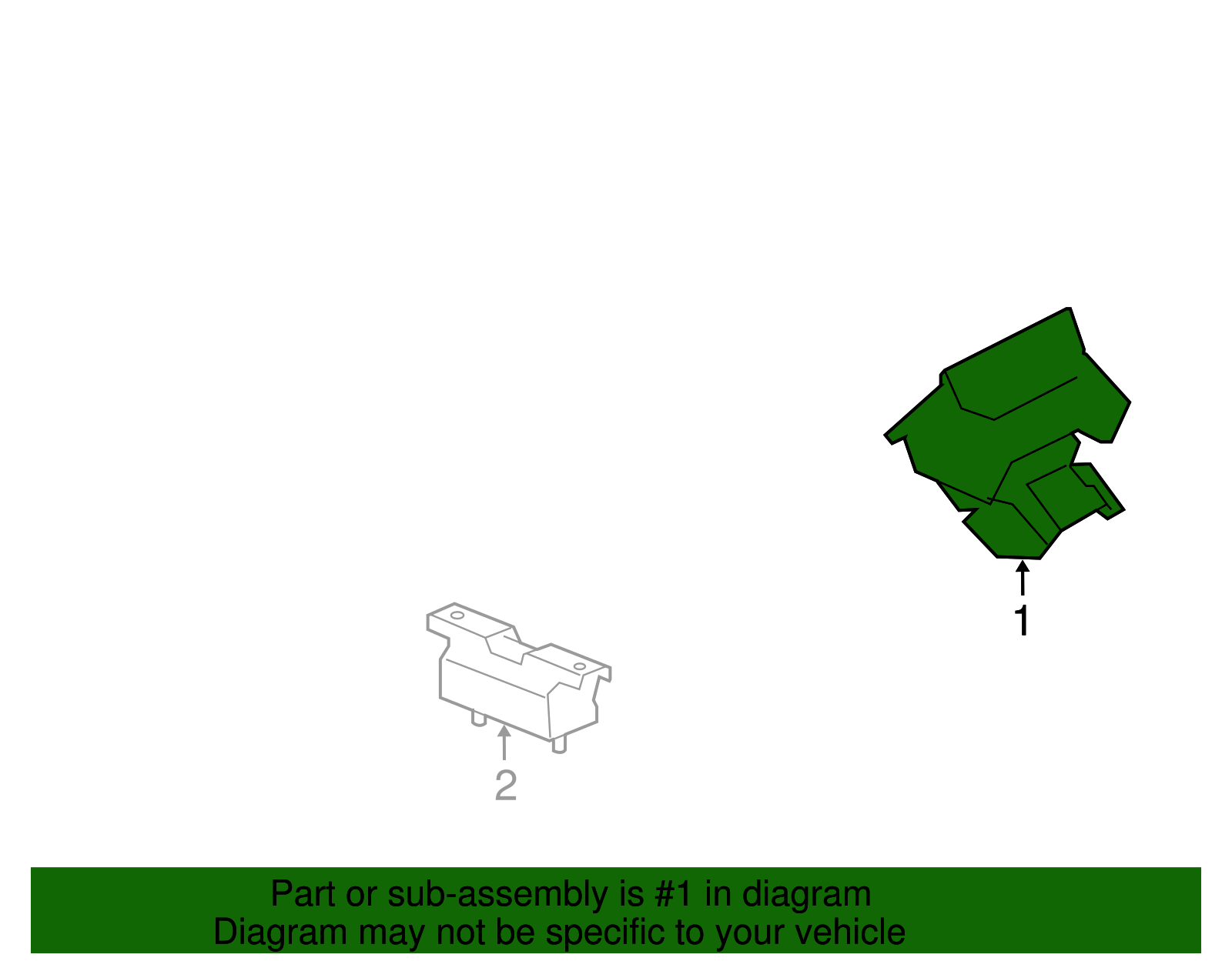 2015-2020 GM Mount 85579397 GM | GMPartsDirect.com