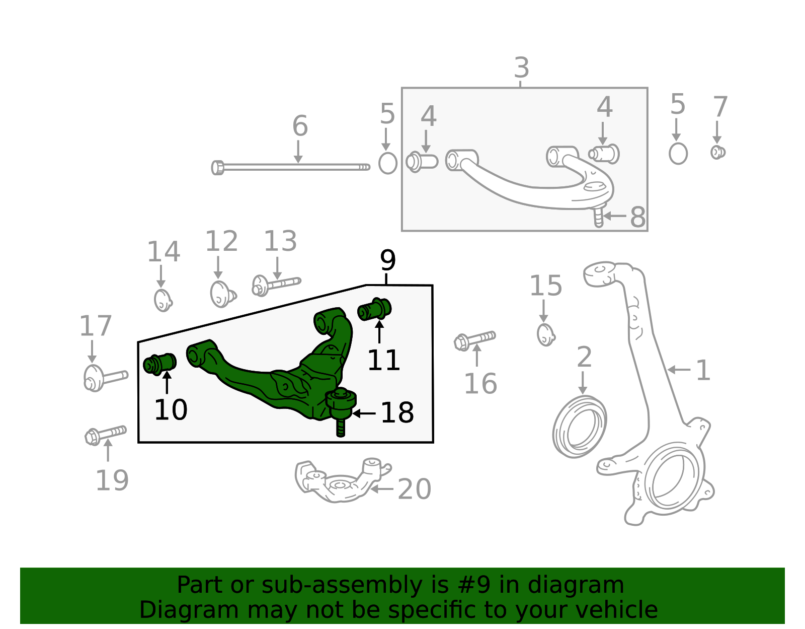 Suspension Control Arm – Restore Ride Precision Now | AutoNation Parts