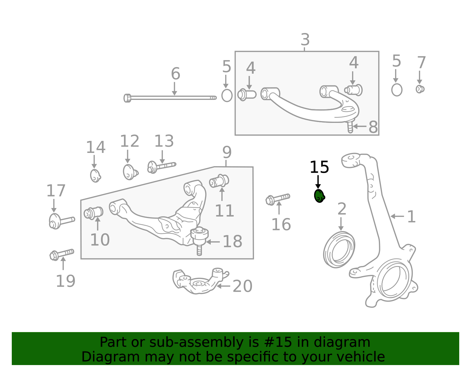 Genuine Official Toyota Alignment Camber Adjusting Eccentric (Left ...