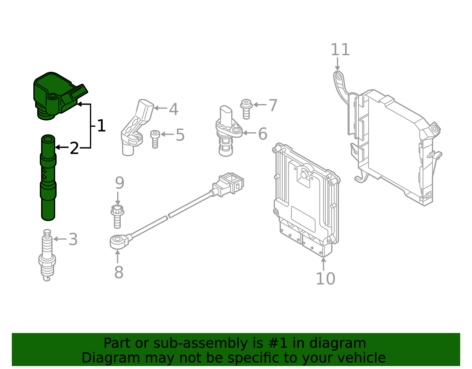 Ignition Coil 06H-905-110-P | OEM Parts Online