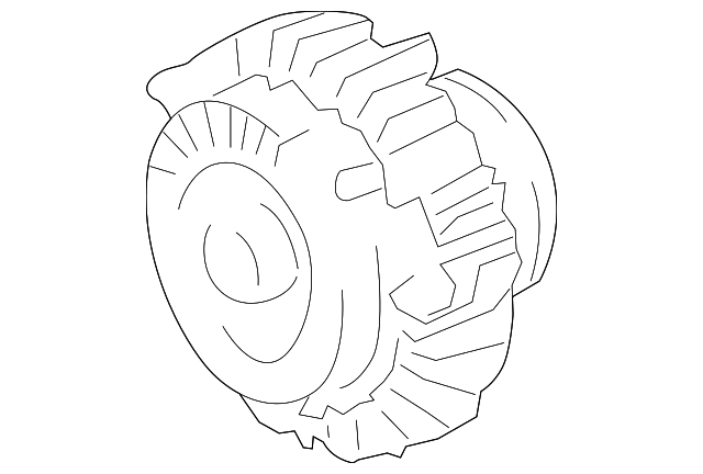 16210-0P020 - Engine Cooling Fan Clutch - 2010-2024 Toyota | OEM ...