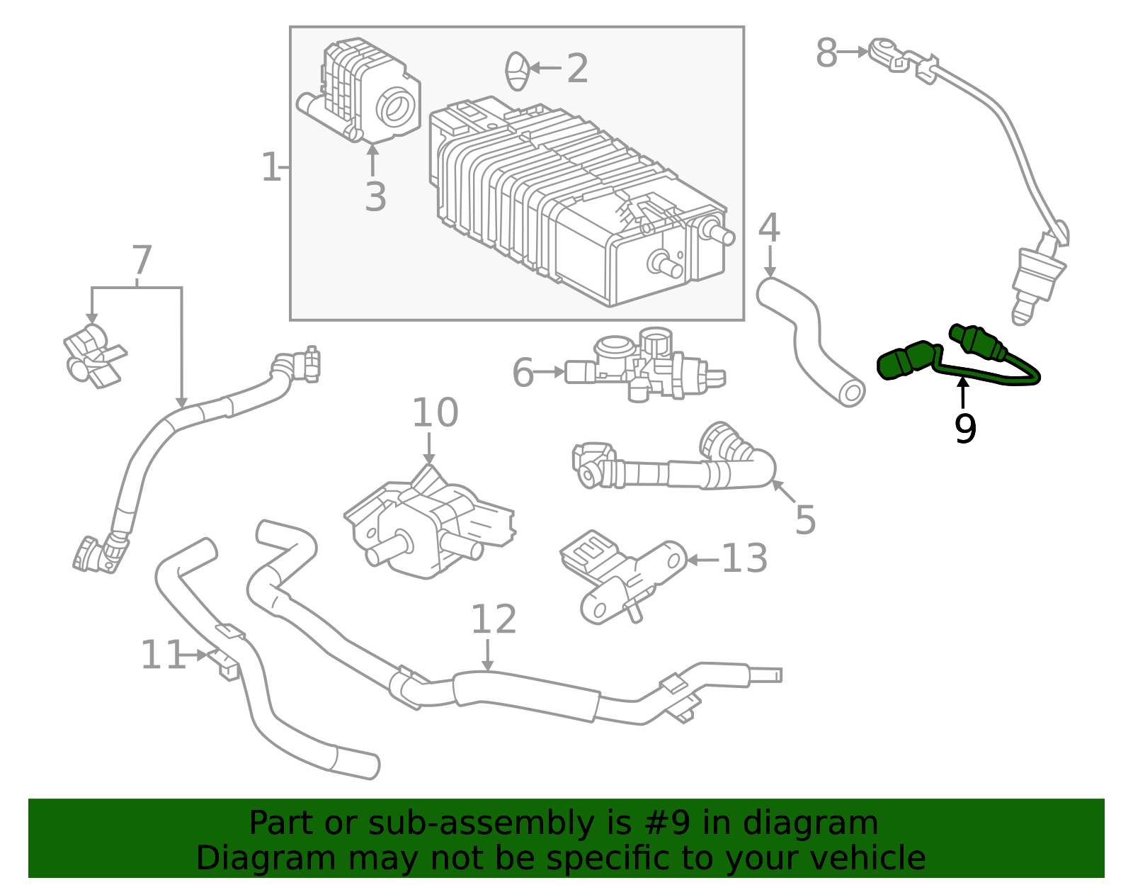 89467-0R100 - High-Quality Oxygen Sensor for 2022-2025 Lexus ...