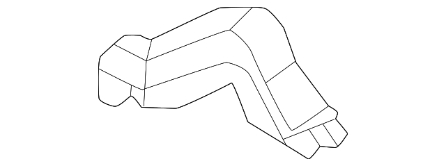 Hyundai - 97282-CW000 - Outer Duct - 2022-2025 Hyundai | OEM Hyundai ...
