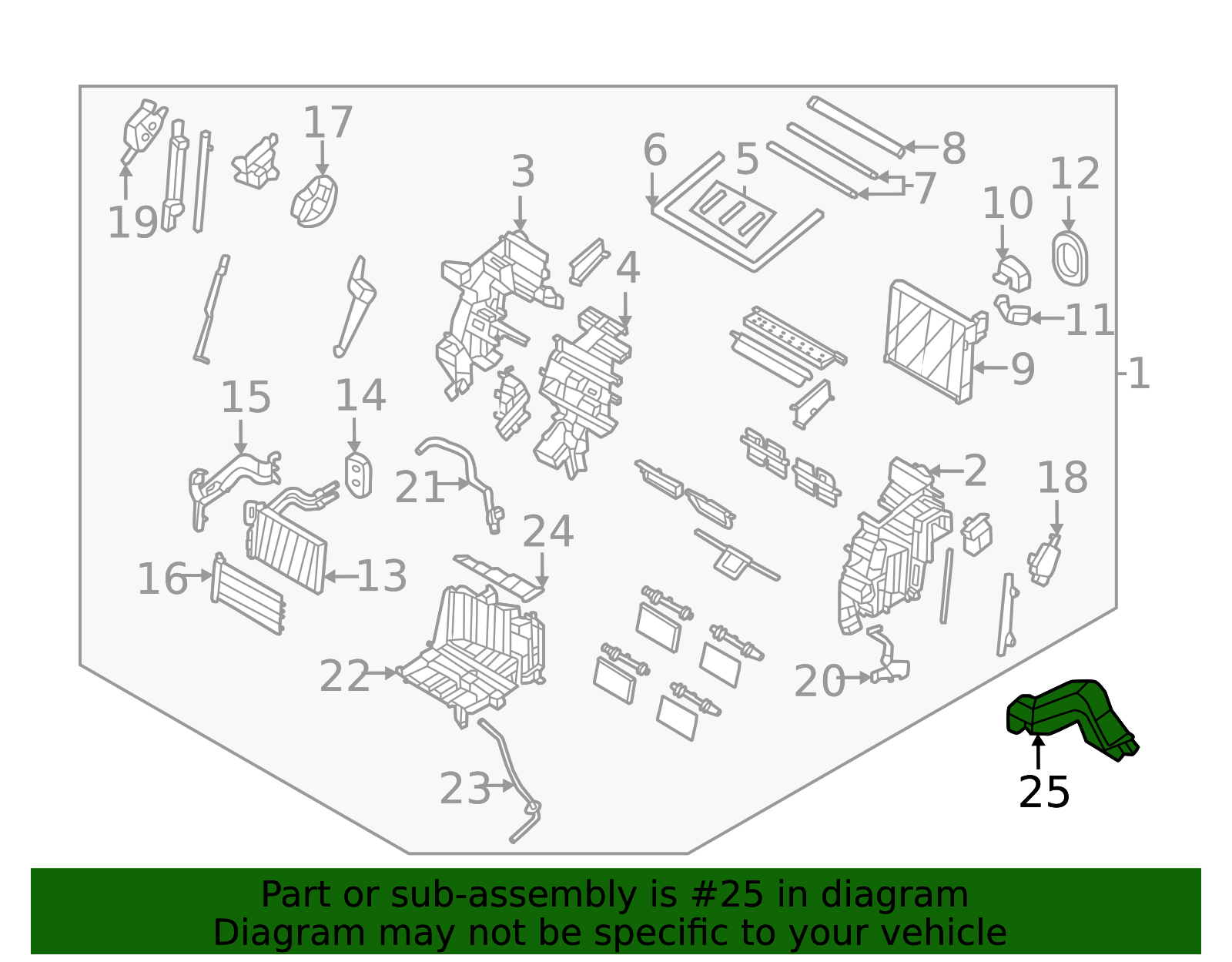 2022-2025 Hyundai Outer Duct 97279-N7000 | MotorMotor
