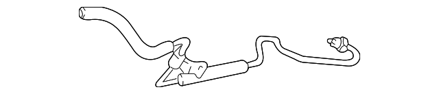 1998-2004 Toyota Tacoma Power Steering Return Hose 44420-04020 | Toyota ...