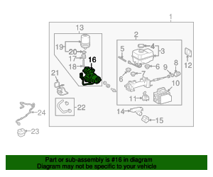 47960-60050 - 2005-2024 Toyota - Motor & Pump | Toyota Parts Delivered