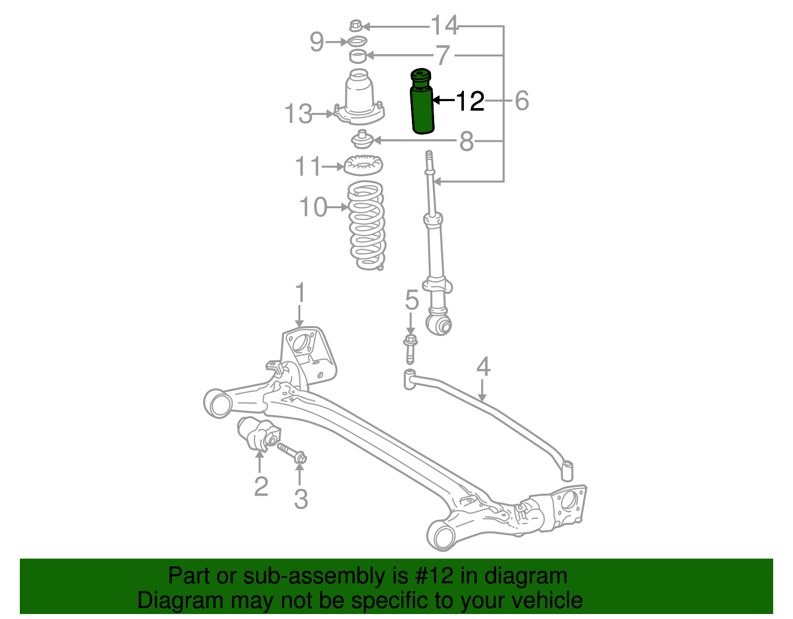 Genuine Toyota Bumper part# 48341-47010 for 2001-2009 Toyota | Ourisman ...