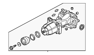 2015-2020 Ford Axle Assembly Rear PU7Z-4000-A | OEM Parts Online