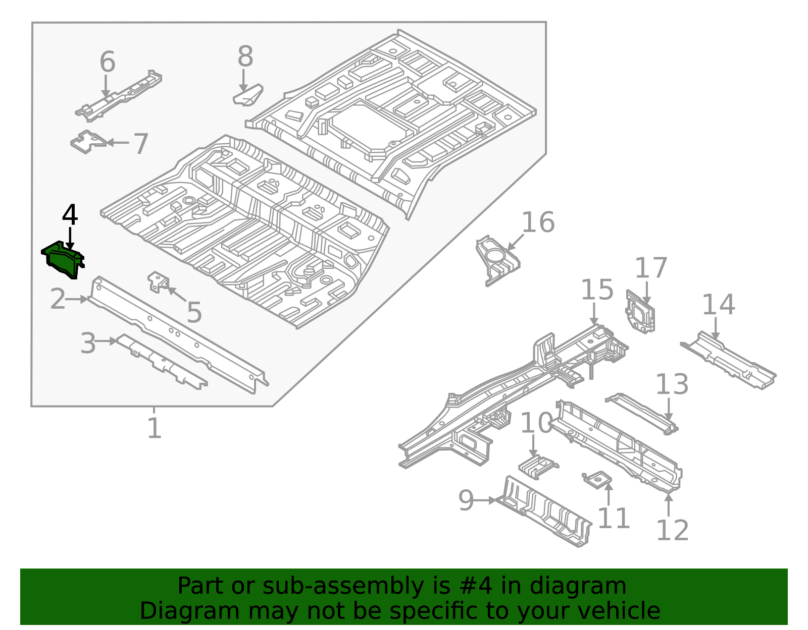 658A3-GI000 - High-Quality Floor Extension for 2022-2024 Hyundai Ioniq ...