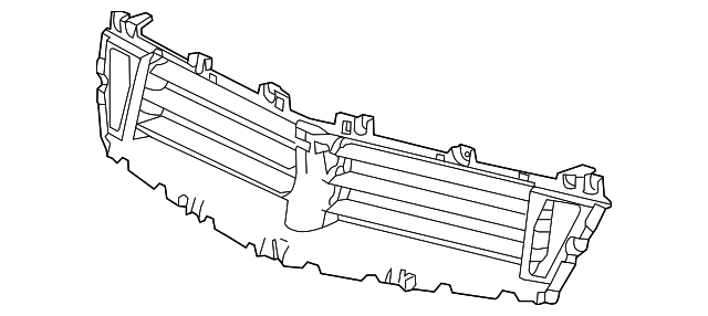 2014-2015 Cadillac CTS Front Bumper Shutter 23152496 | Shop Matick ...