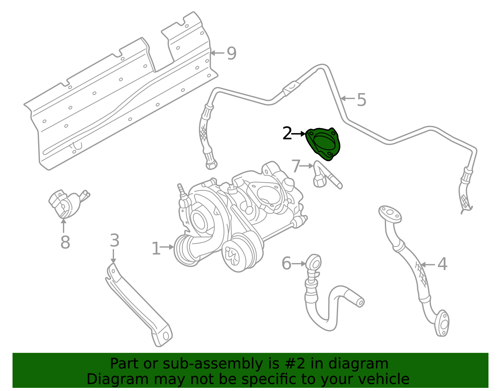 8D0-253-115 - Genuine Audi Gasket 8D0253115 OEM 1997-2006 Audi | Audi ...