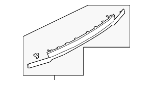 LR156245 - Finish Molding 2020-2023 Land Rover Range Rover Evoque ...