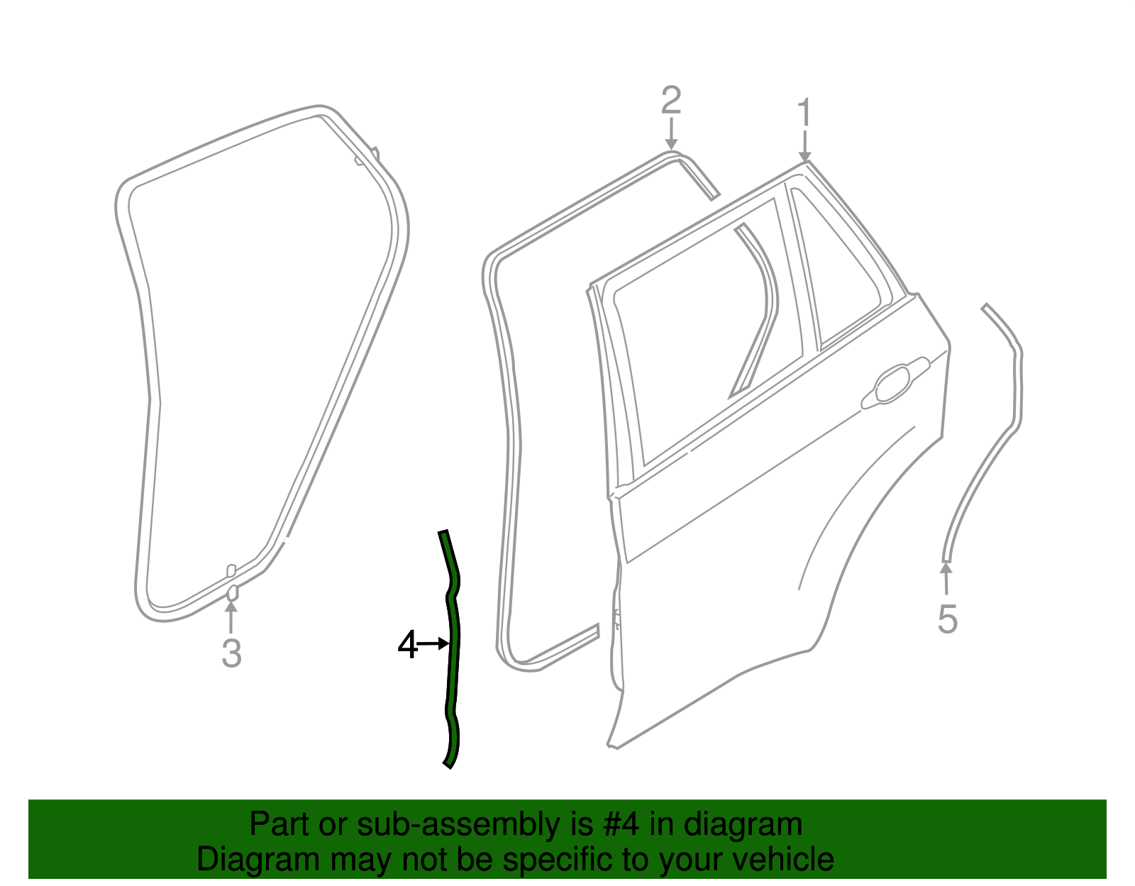 51767324752 - 2015-2019 BMW X6 Front Seal (51-76-7-324-752) | BMW of ...