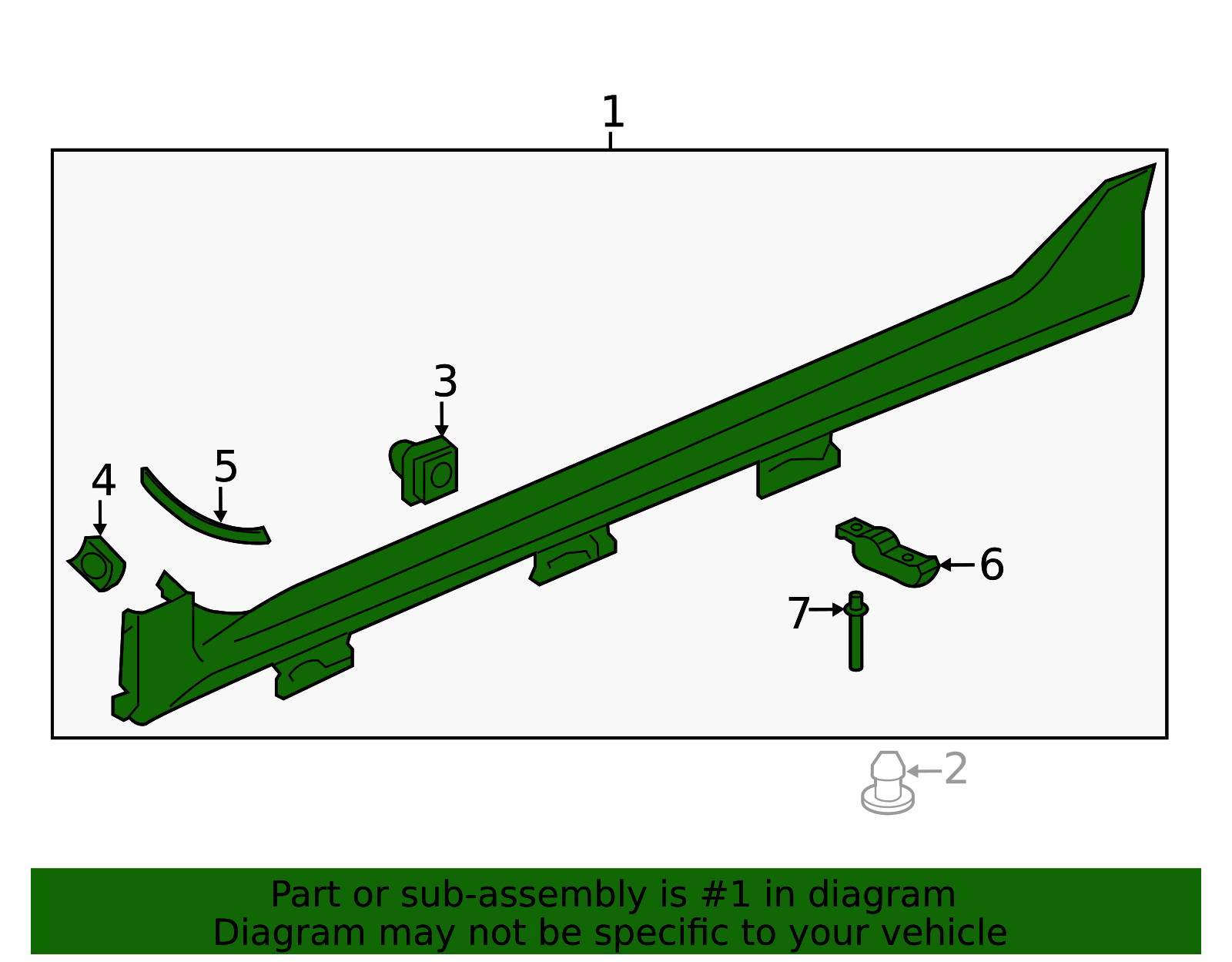 71800-TGG-A50ZK - Rocker Molding 2017-2021 Honda Civic | Honda Parts Online