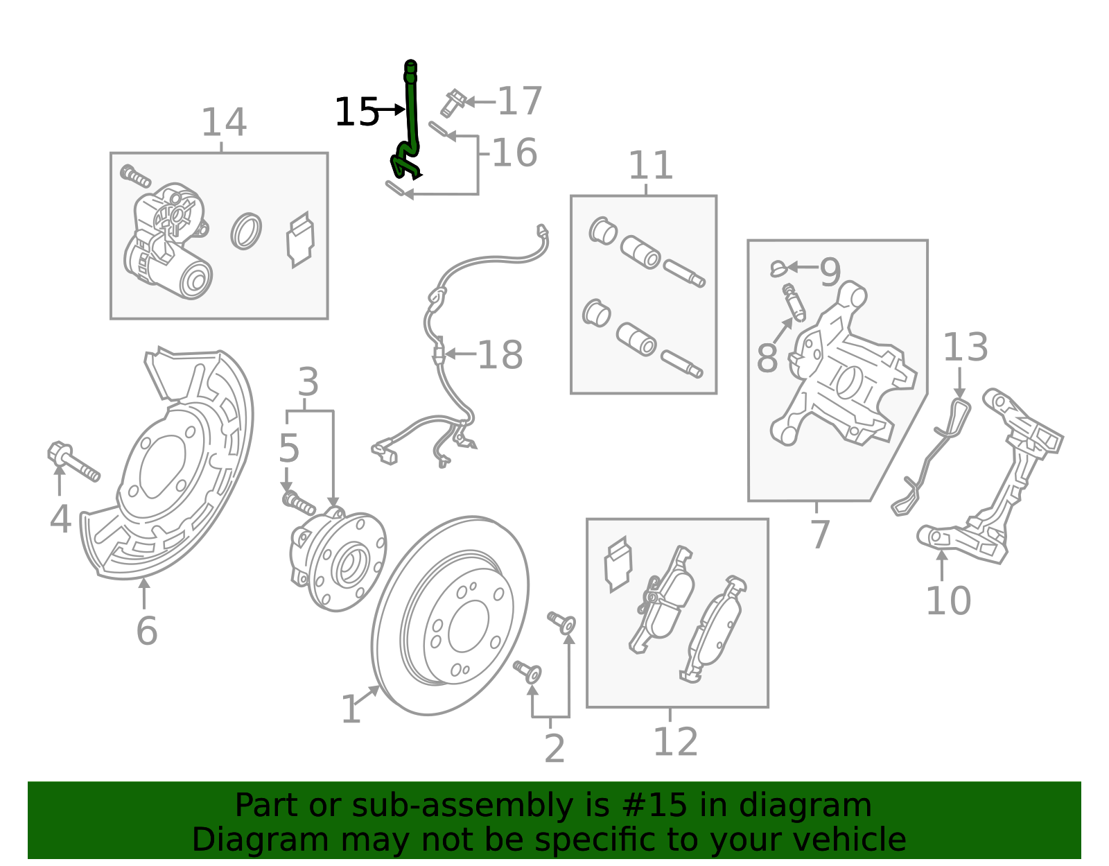2019-2025 Mazda 3 Brake Hose BDTS-43-810B | OEM Parts Online