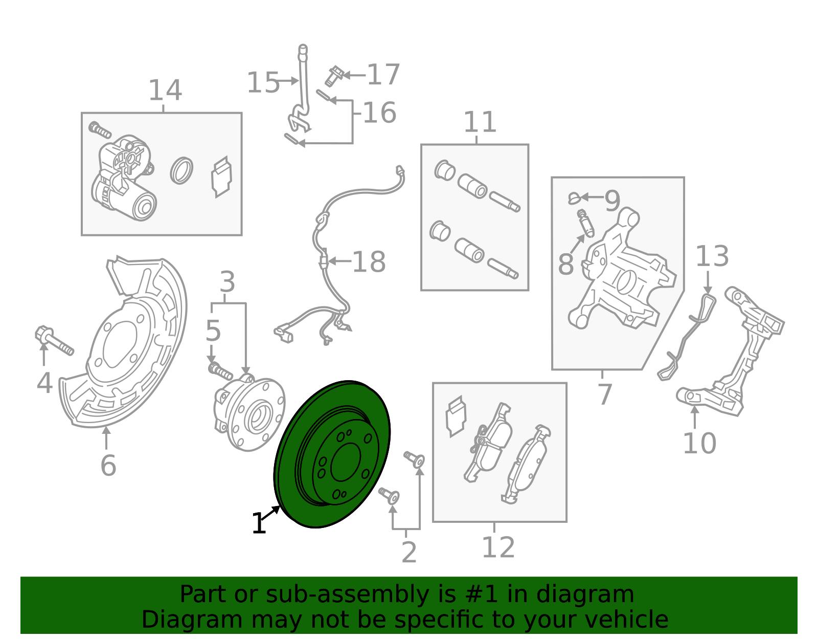 2019-2025 Mazda Disc Brake Rotor BDTS-26-251 | OEM Parts Online