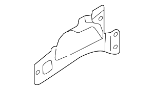 2011-2014 Mazda 2 | Apron Reinforced | DF71-54-261A | Mazda Online Parts