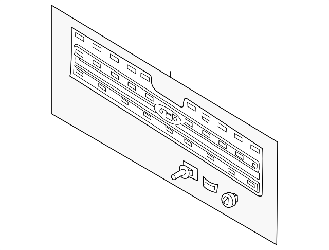2013-2016 Ford | Finish Panel | DC3Z-99425A34-A | Walls' Ford Parts