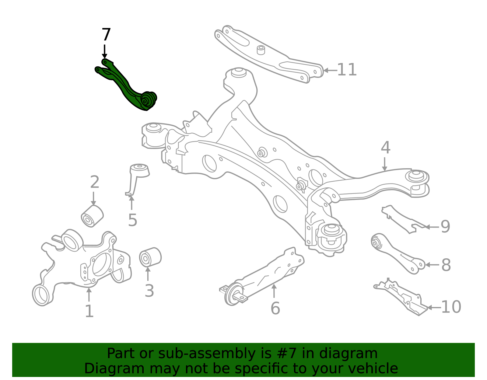 55120-5DA0A - Upper Arm Official INFINITI Parts Store