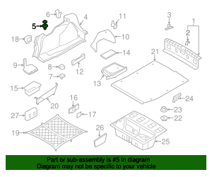 51471911992 - 1999-2025 BMW Clip (51-47-1-911-992) | BMW of South ...