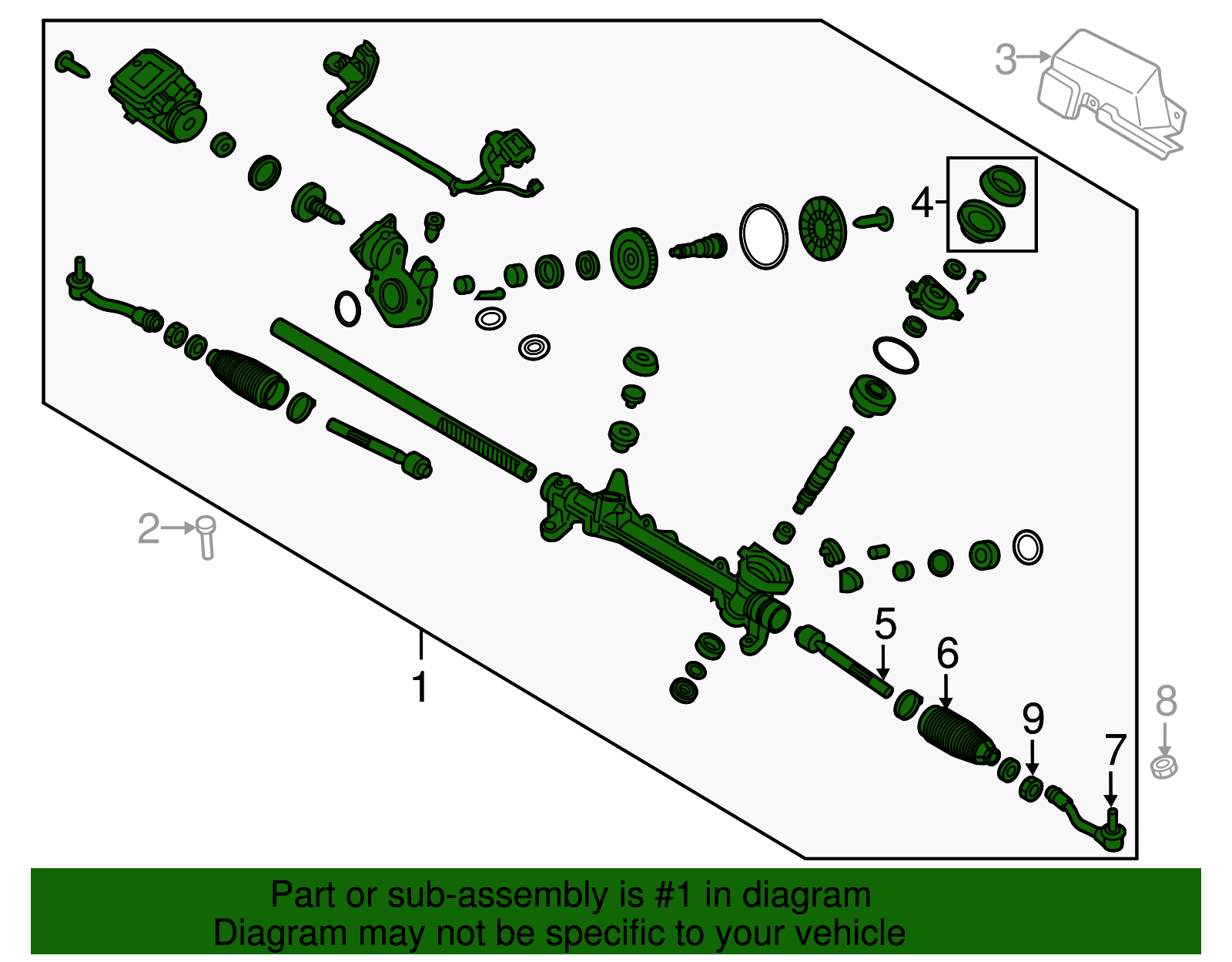 Hyundai - 57700-C2000 - Gear Assembly - 2015-2016 Hyundai Sonata | OEM ...