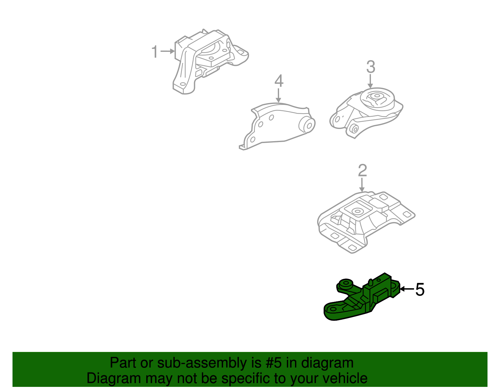 2012-2013 Mazda 3 Side Mount Bracket BFD2-39-080C | Mazda Parts Advantage