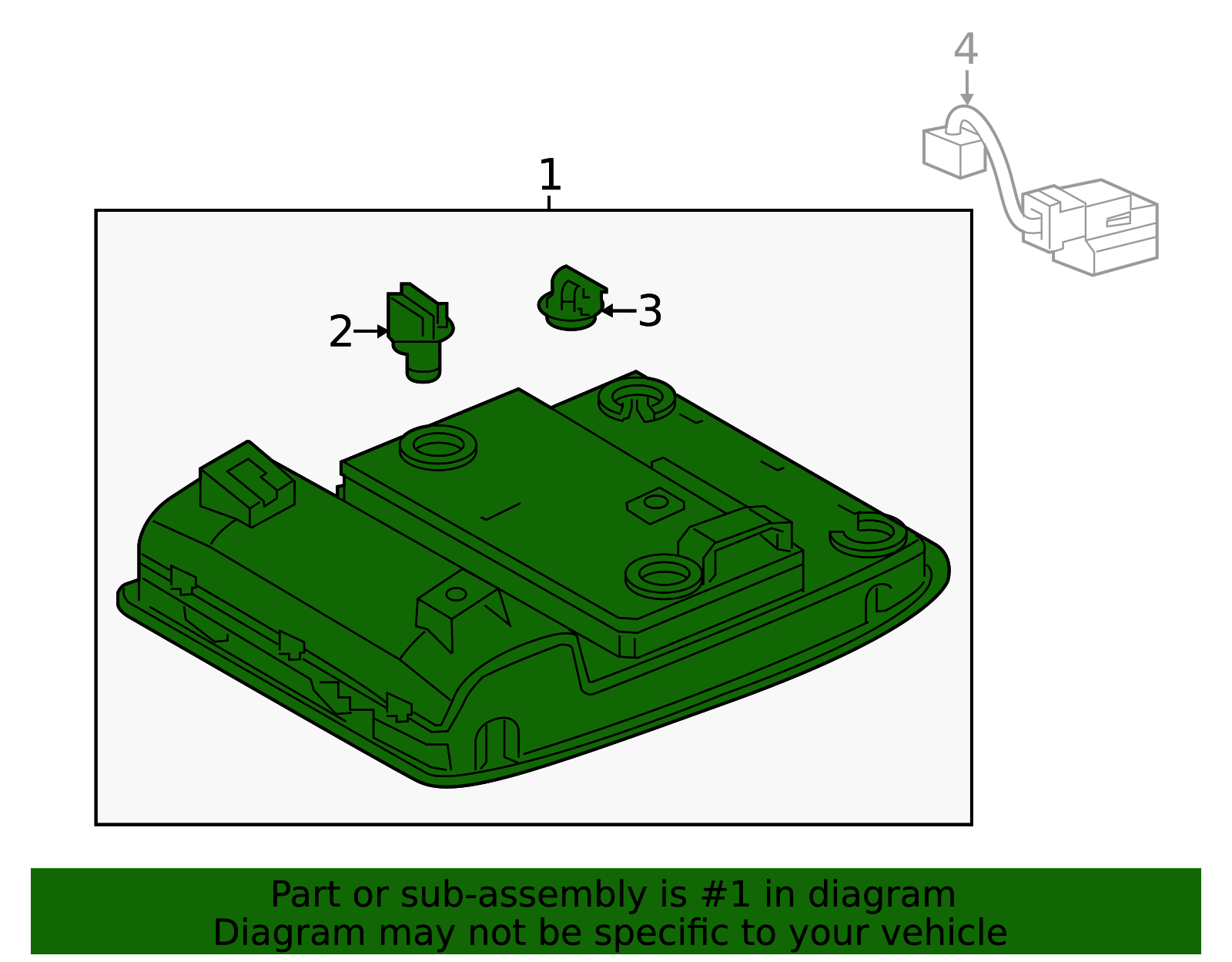 81208-42080-C0 - Overhead Console 2021-2022 Toyota | Toyota San Diego Parts