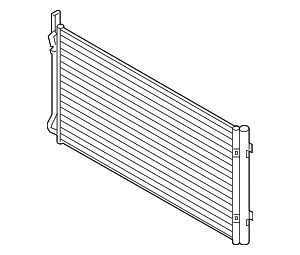 2018-2021 Jaguar E-Pace Condenser J9C7846 | JaguarParts.com