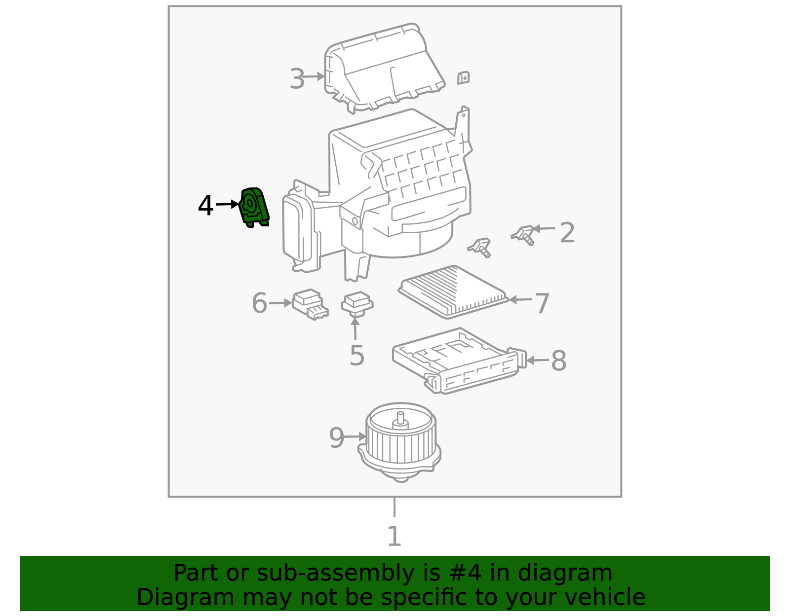 2004-2010 Toyota Sienna Servo 87106-08080 | OEM Parts Quick