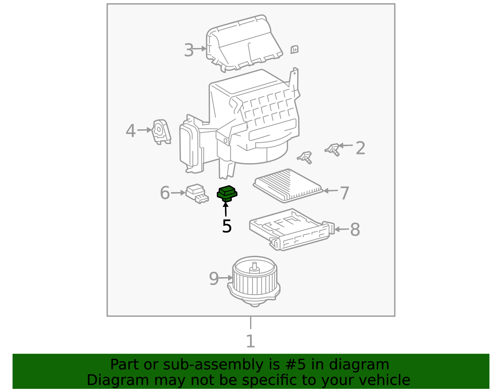 2006-2010 Toyota Sienna Resistor 87138-08070 | MotorMotor