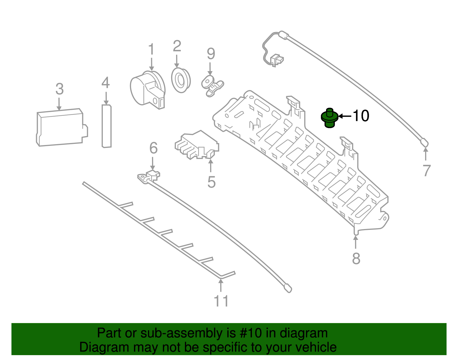 001-990-22-92 - Sensor Rivet 2017-2023 Mercedes-Benz | Mercedes-Benz ...
