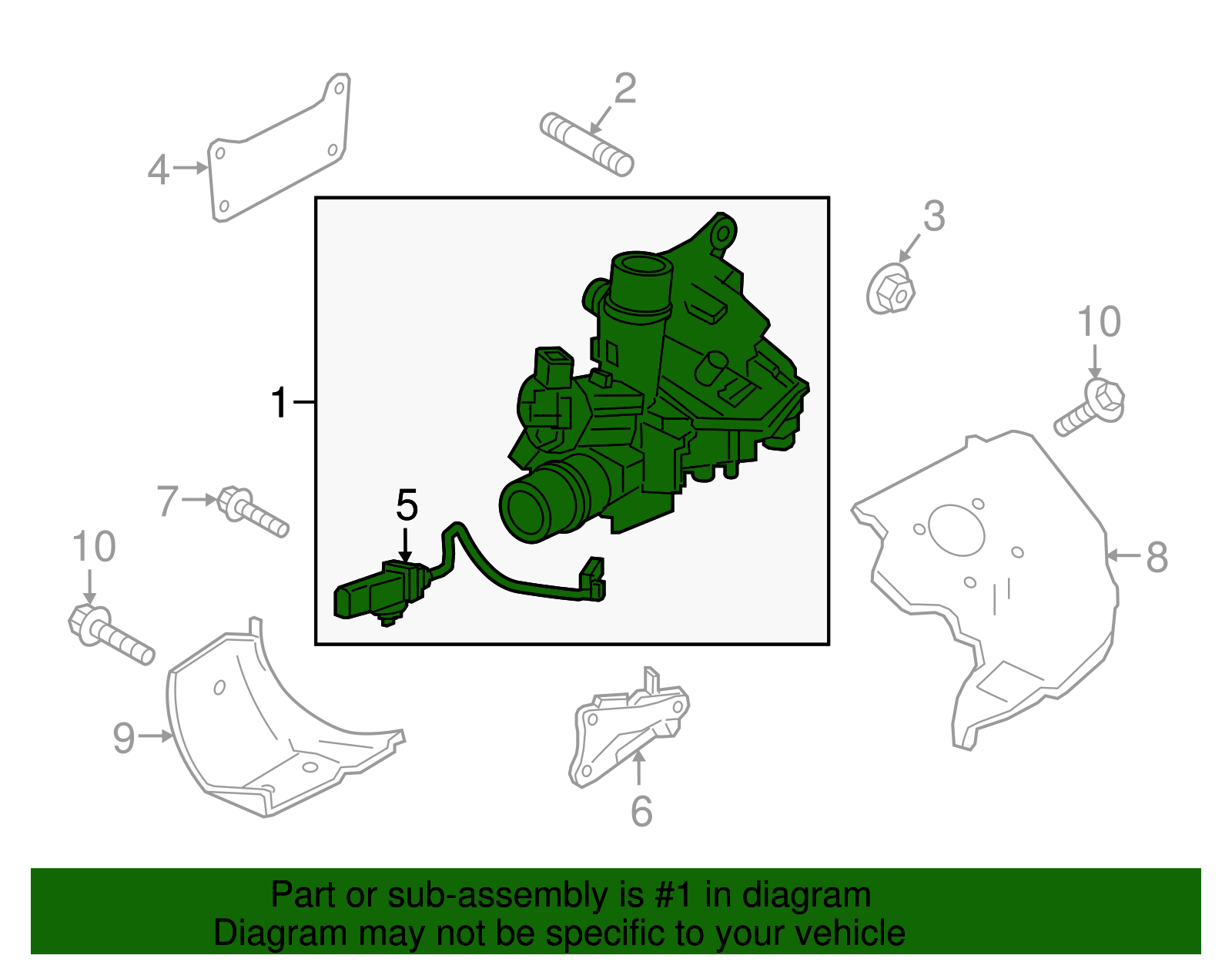 2016-2020 Infiniti Turbocharger 14411-5CA0D | Infiniti of Nashua
