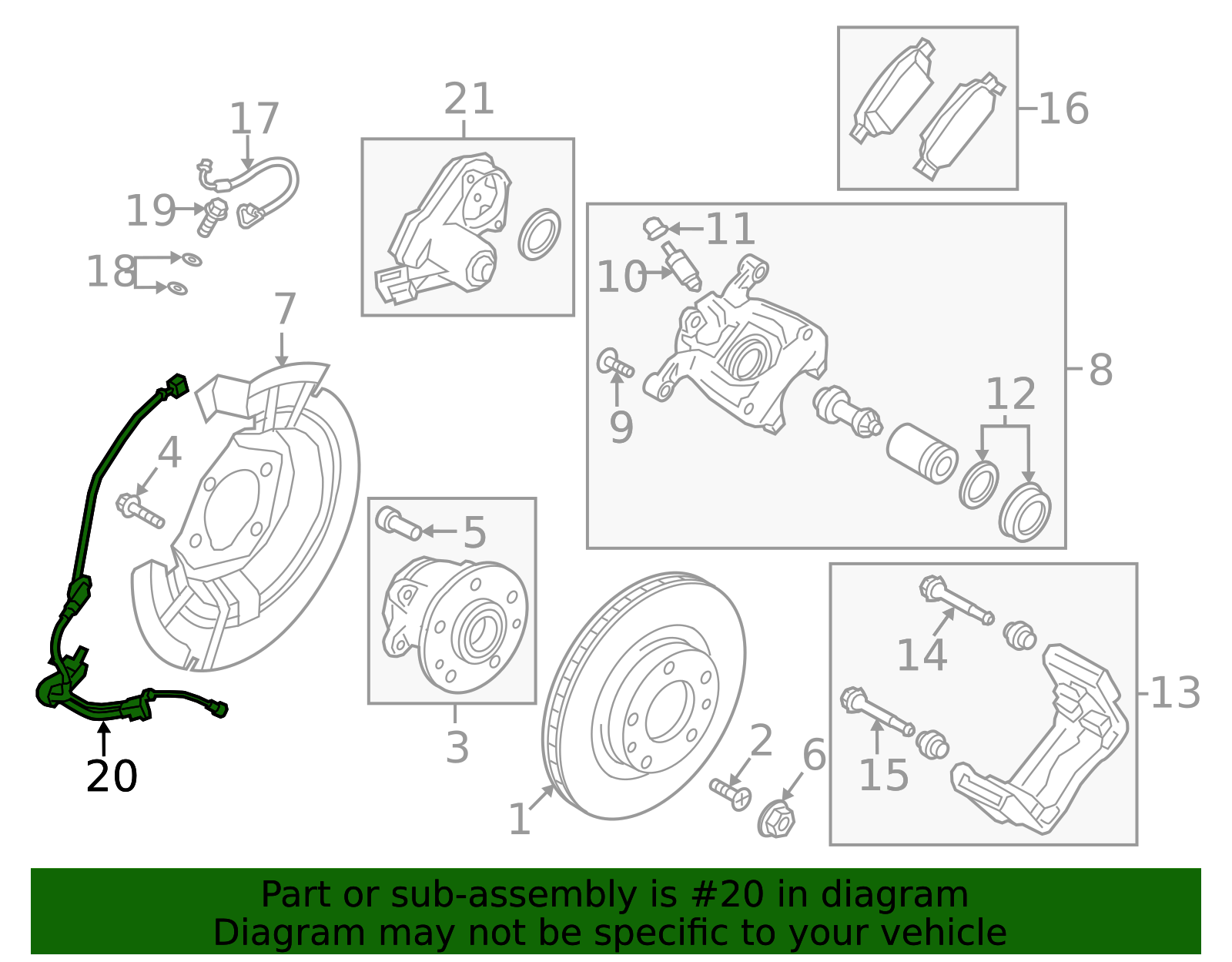 D24R-43-7EX - ABS Sensor 2019-2021 Mazda CX-3 | Florida Mazda Parts