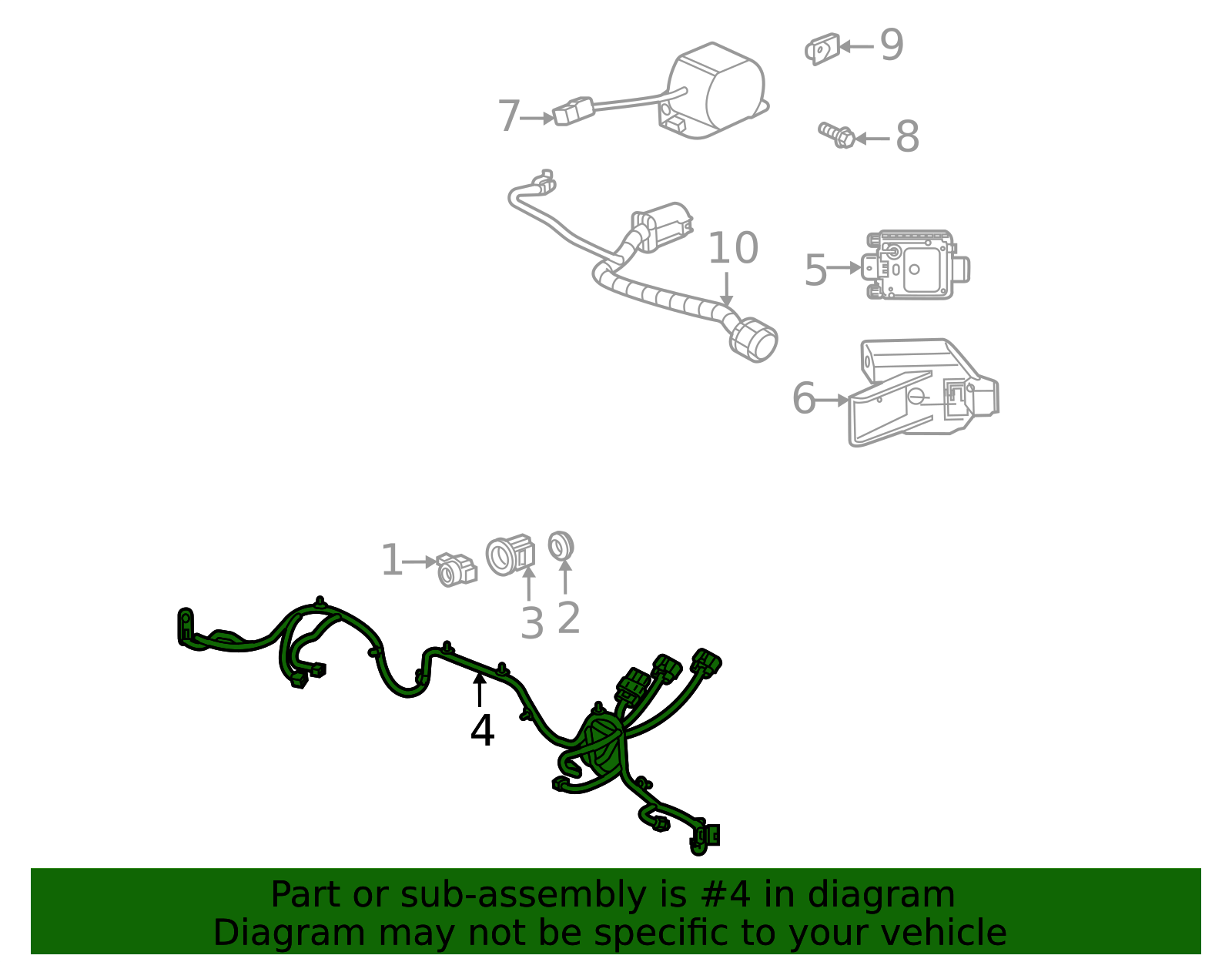 2024-2026 Chevrolet Silverado 1500 Harness 85635820 | Capital Chevy Parts