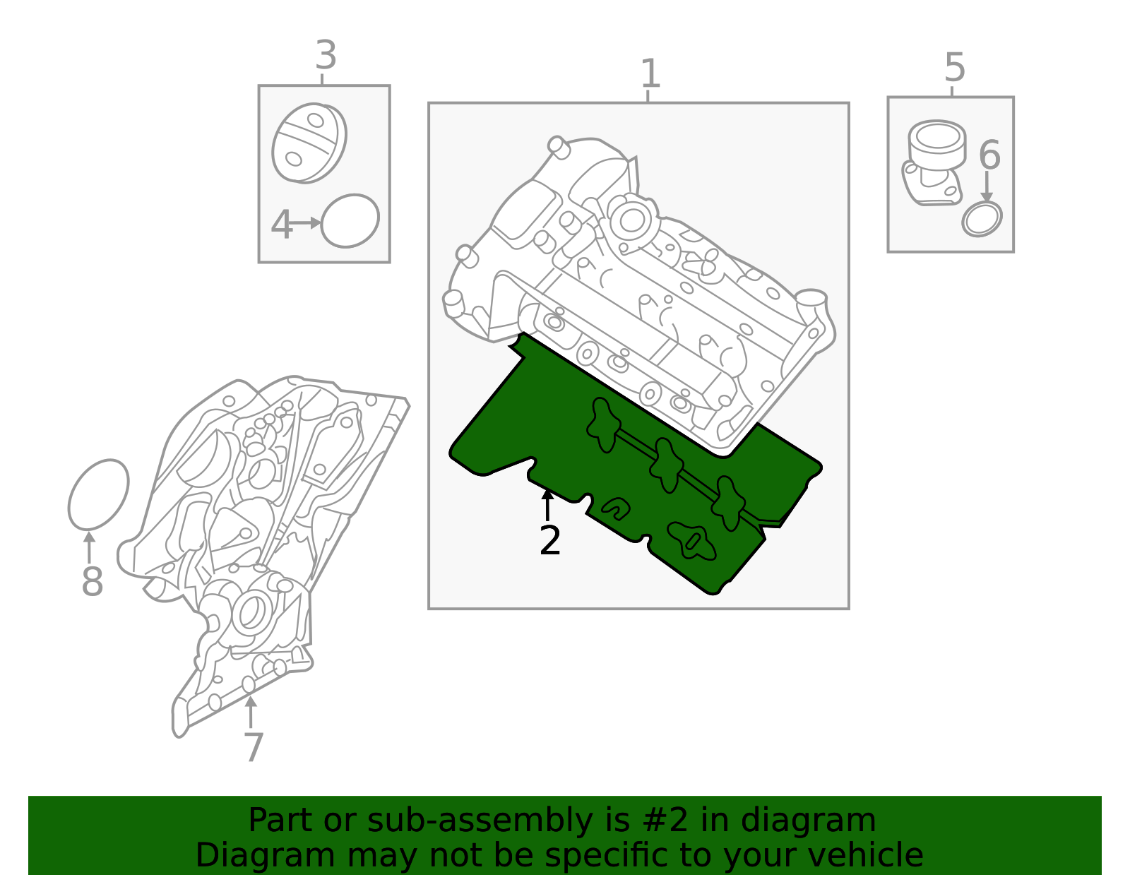 22453-3CGA2 - Valve Cover Gasket 2014-2018 Kia | Kia.Parts Store