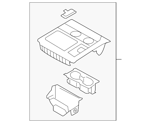 2022-2024 Lincoln Navigator Top Panel NL7Z-78044D90-BA | QuirkParts