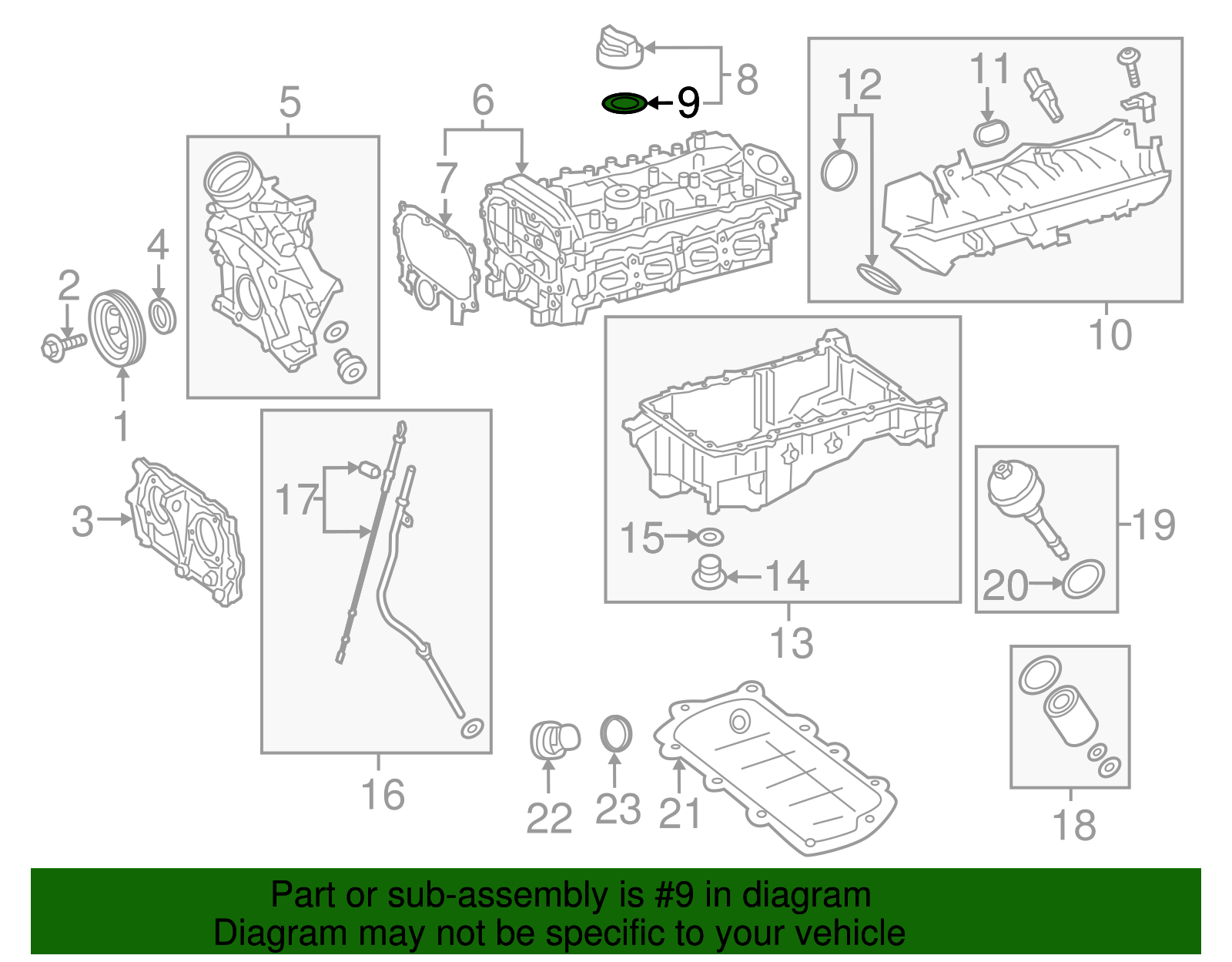 15270-HG00A - Filler Cap Seal 2017-2018 Infiniti Q60 | Infiniti of ...