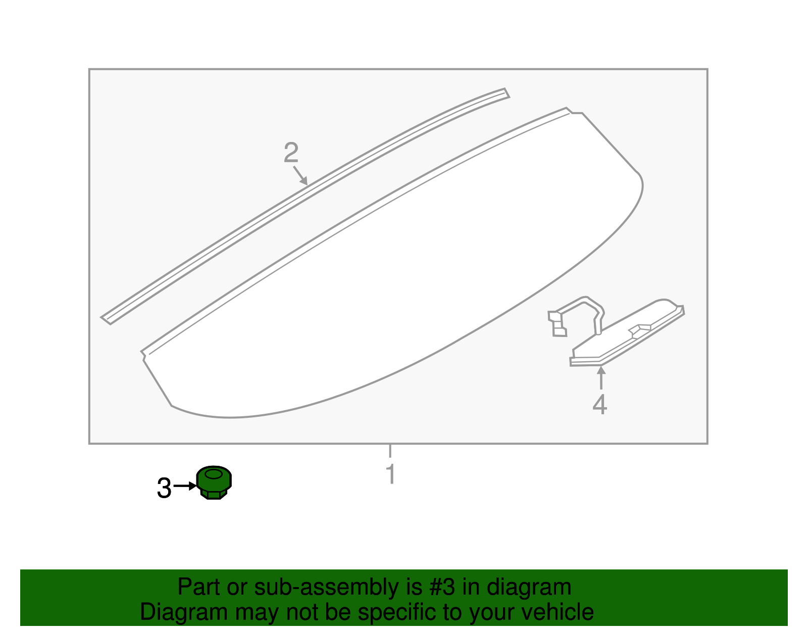 Genuine OEM Ford Part - Spoiler Nut N808521-S441 | Genuine OEM Ford ...