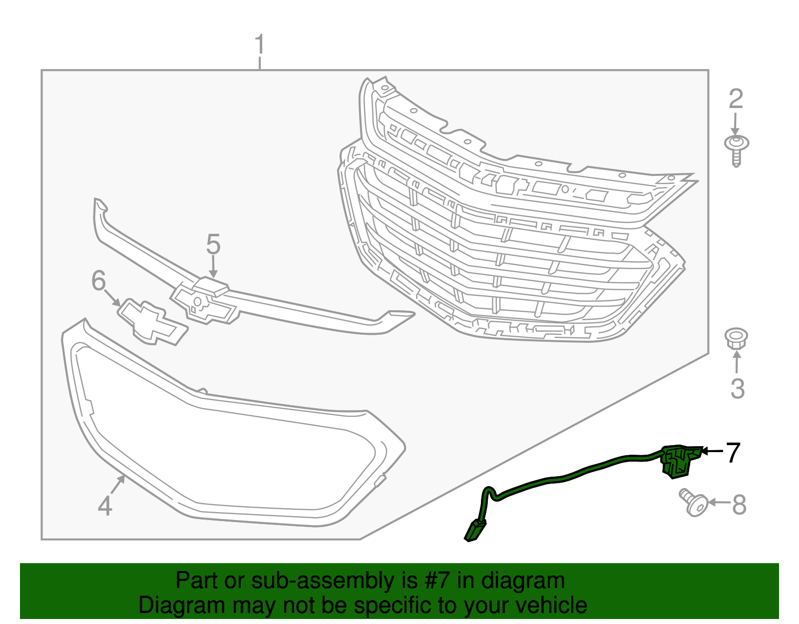 84739526 - 2019-2024 Chevrolet Equinox - Front View Driver Information ...