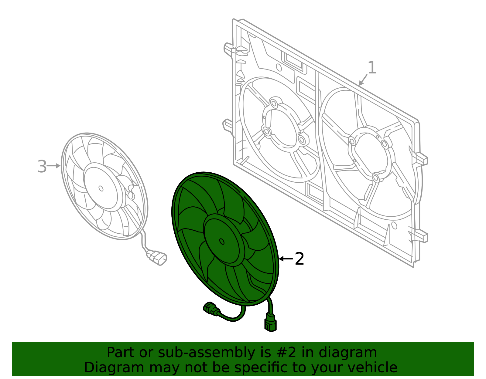 8W0-959-455-AB - Fan & Motor 2017-2025 Audi | Audi OEM Parts Guy