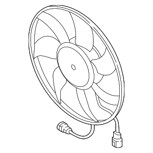 8W0-959-455-AB - Fan & Motor 2017-2025 Audi | Audi OEM Parts Guy
