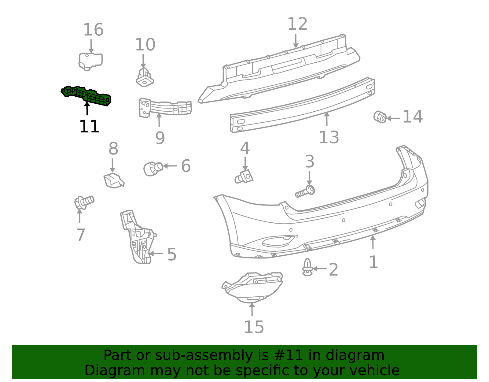 Side Retainer 52575-0E020 | Lexus OEM Parts Online