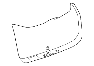 2018-2024 Chevrolet Equinox Lower Gate Trim 85643858 | GM Parts Center