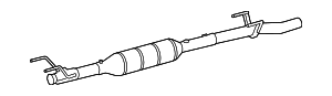 2017-2022 Mercedes-Benz Muffler & Pipe 906490510064 | Mercedes-Benz Parts