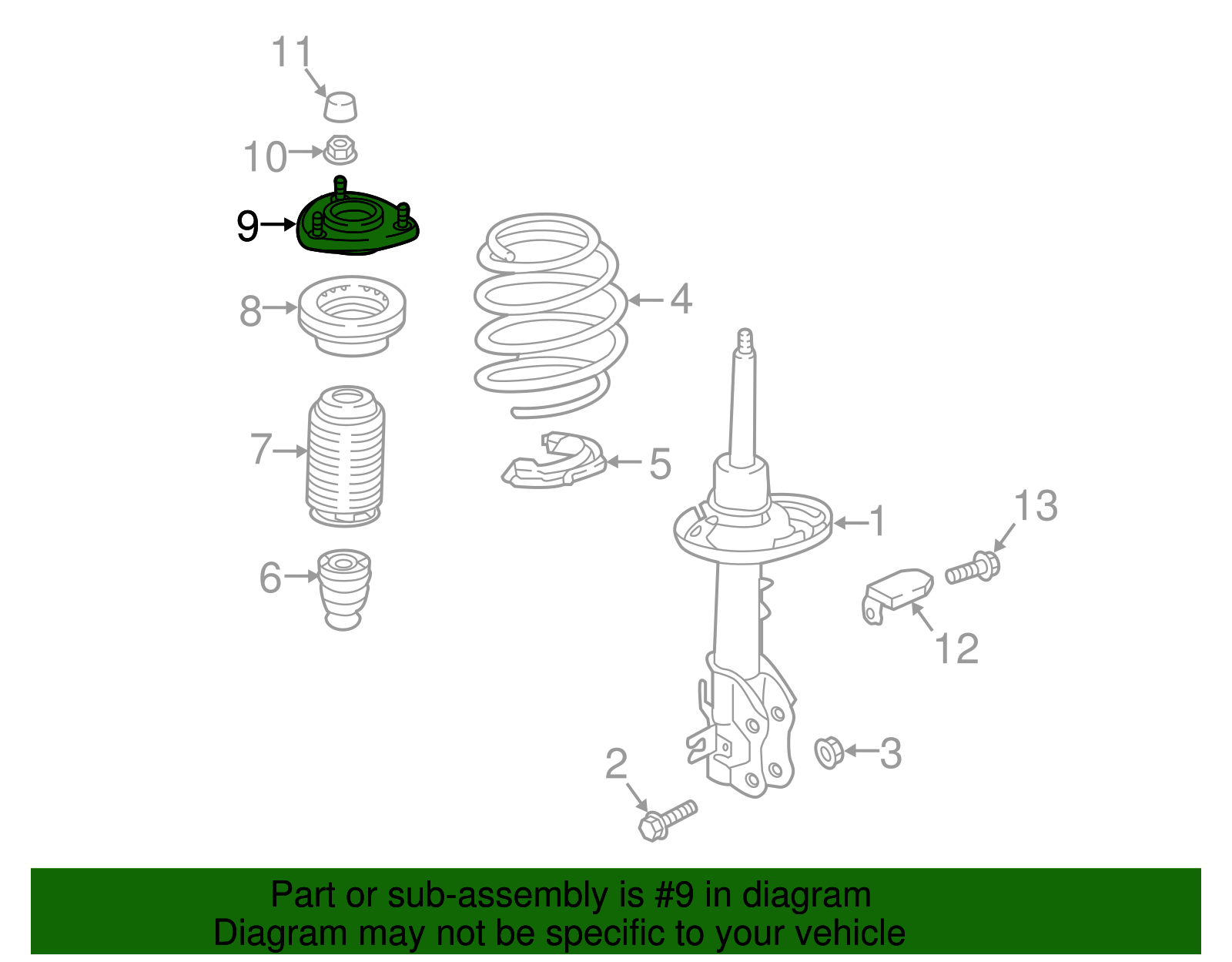TK48-34-380 - Mount Plate 2016-2025 Mazda | Mazda-Parts