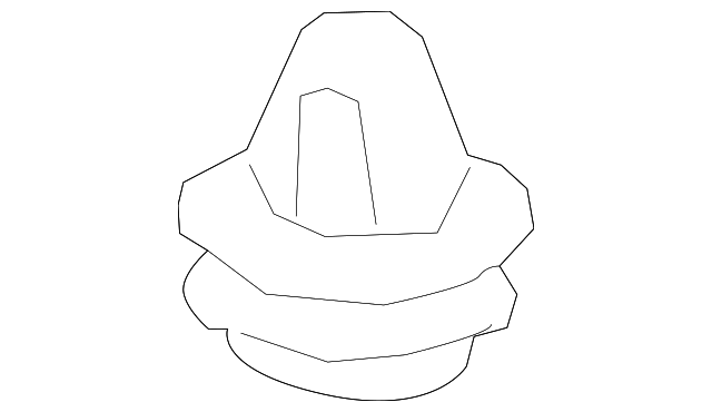 85849-B1000 - Headliner Clip 2015-2025 Hyundai | Hyundai OEM Part