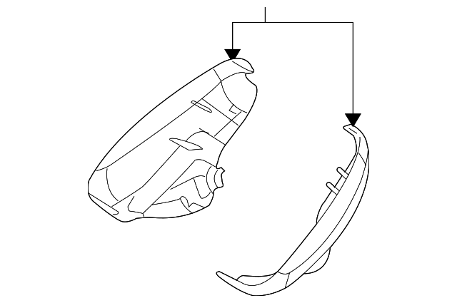 Genuine OEM Mirror Cover Part# LR024856 Fits 2008-2016 Land Rover: Up ...